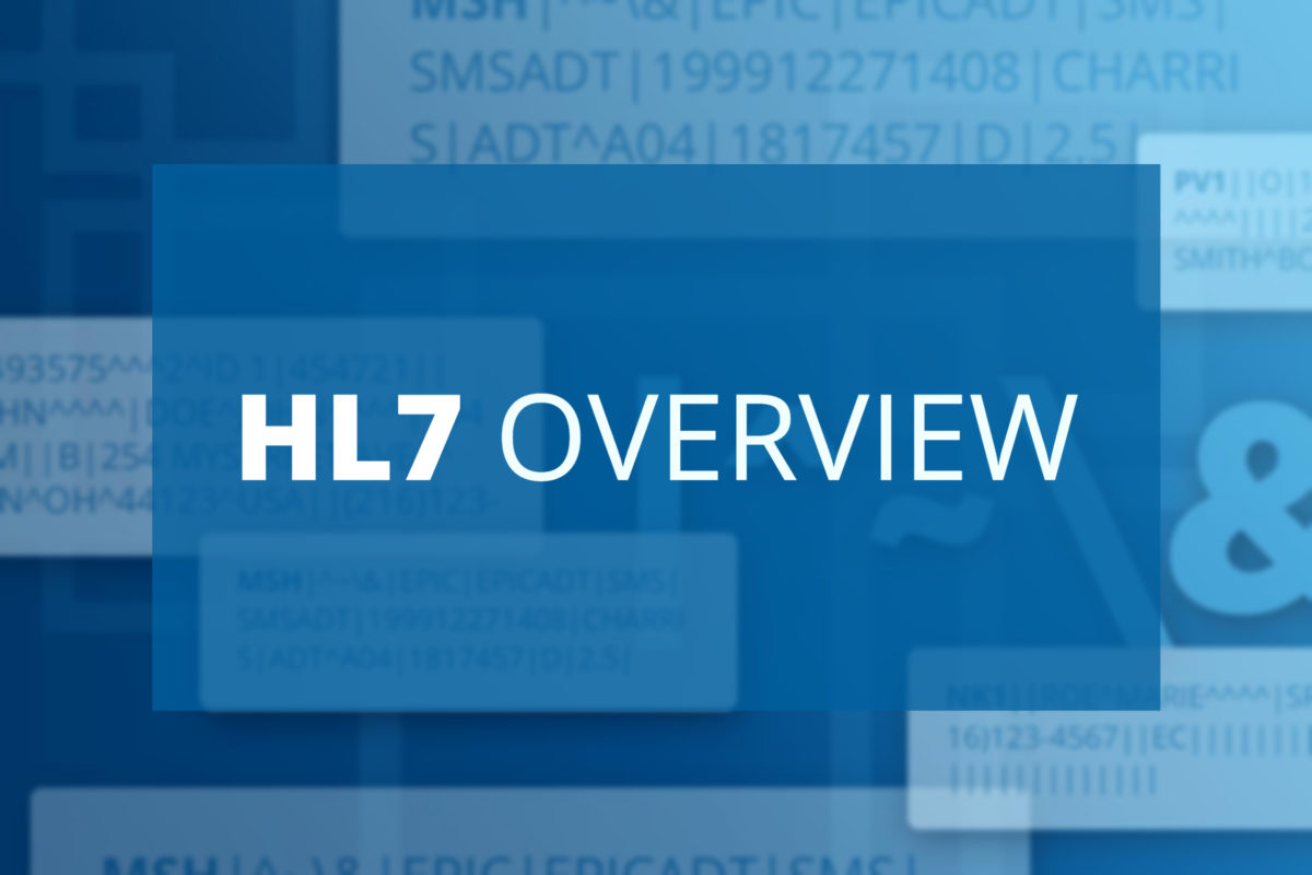 HL7 Overview - A Comphrehensive Guide to HL7 - iNTERFACEWARE Blog HL7 Overview - A Comphrehensive Guide to HL7 - iNTERFACEWARE Blog